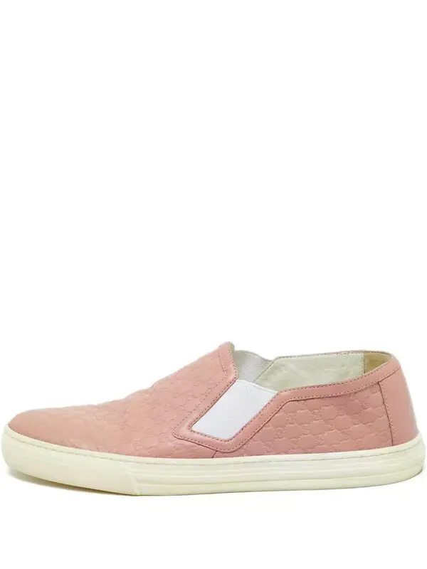 Gucci Microssima Leather Trainers