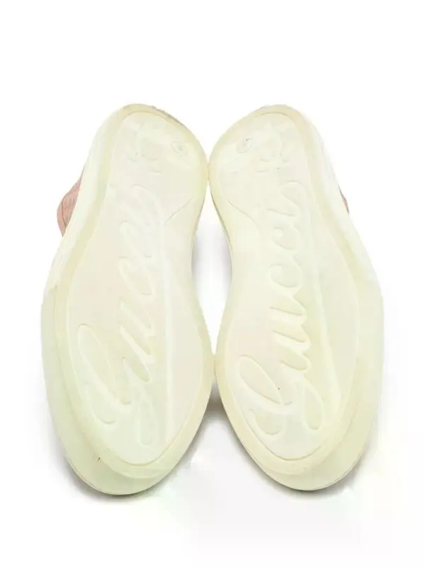 Gucci Microssima Leather Trainers