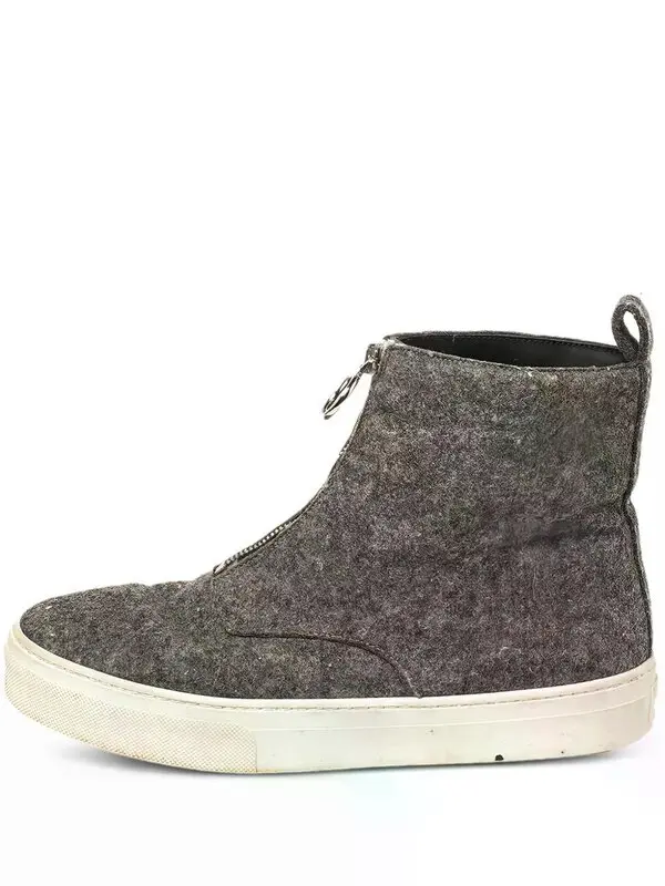 Celine Felt High-top Sneakers