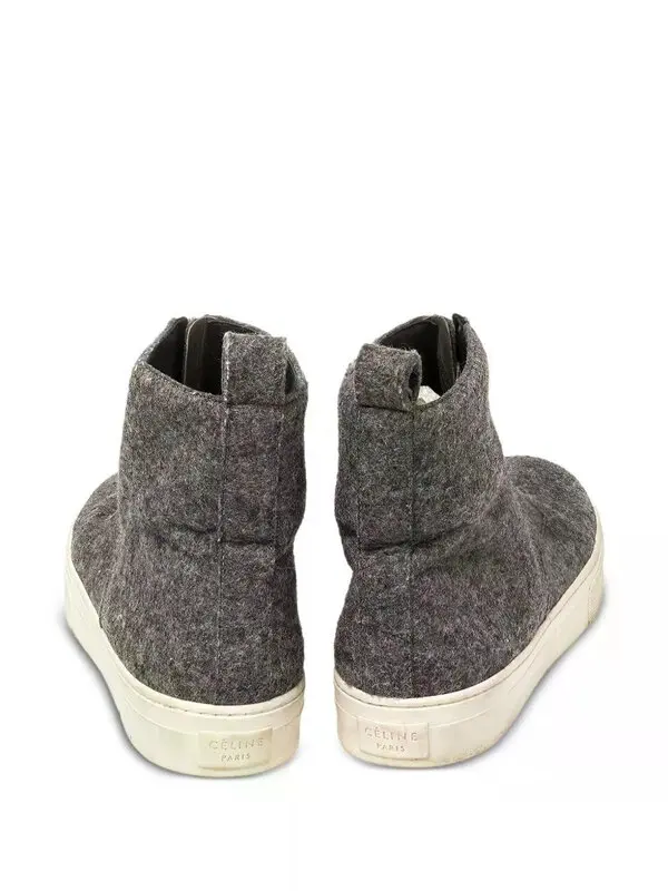 Celine Felt High-top Sneakers