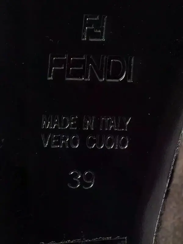 Fendi Peep-toe Platform Pumps