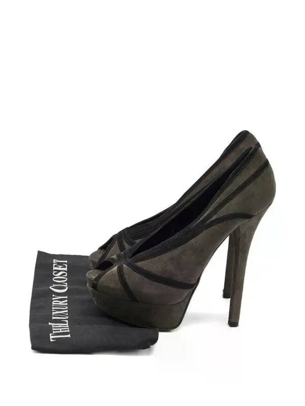 Fendi Peep-toe Platform Pumps