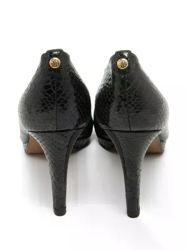 STUART WEITZMAN 95mm Leather Heeled Pumps