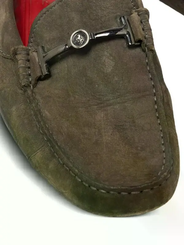TOD'S Nubuck Leather Loafer - Grey
