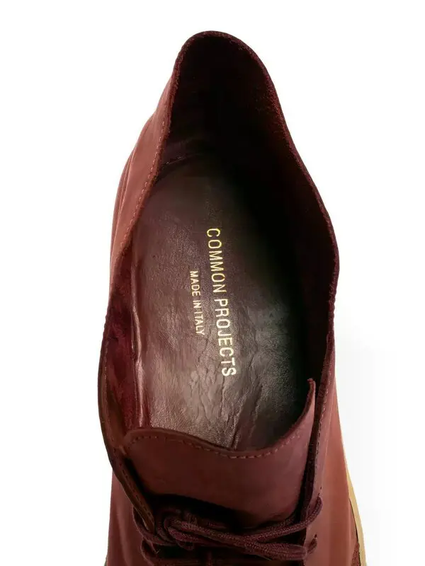 COMMON PROJECTS Suede Lace-up Desert Boots