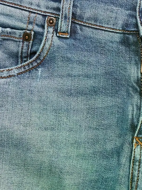 Dolce & Gabbana Distressed-effect Jeans - Blue