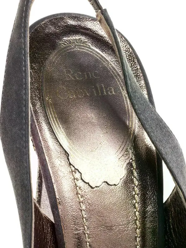 Rene Caovilla Platform Slingback Sandals