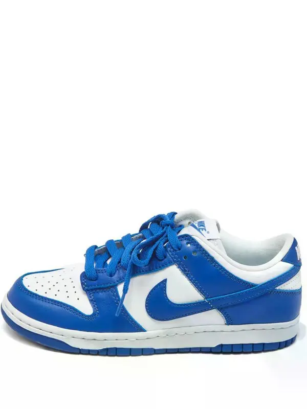 Nike Leather Low-top Sneakers - Blue
