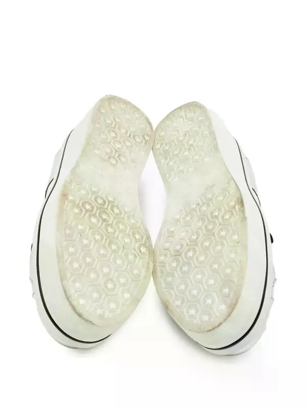 Stella McCartney Binx Star Detail Platform Slip-ons - Silver
