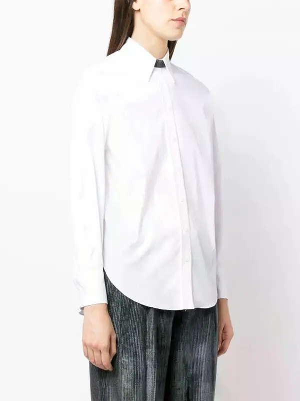 Brunello Cucinelli Monili Bead-embellished Shirt