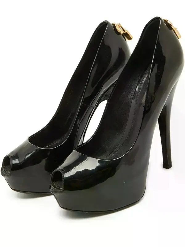 LOUIS VUITTON Padlock Detail Pumps