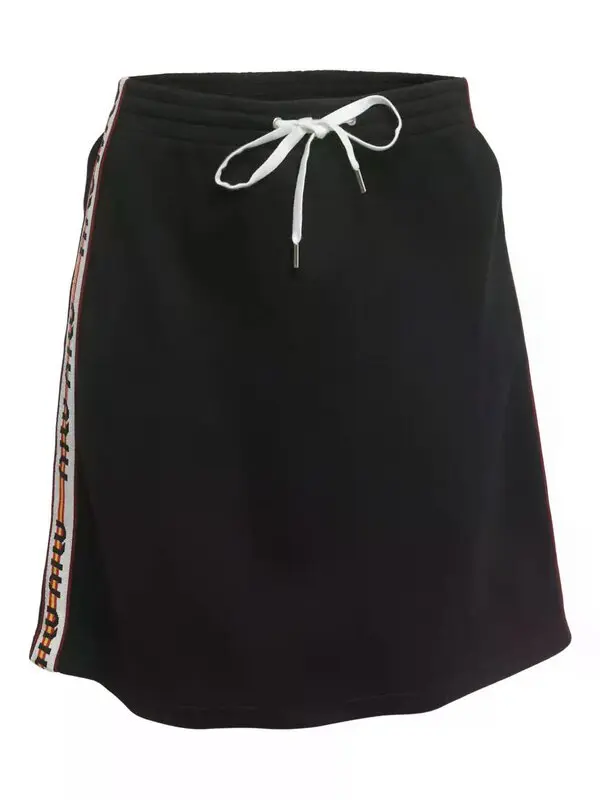 Miu Miu Jersey Striped Mini Skirt