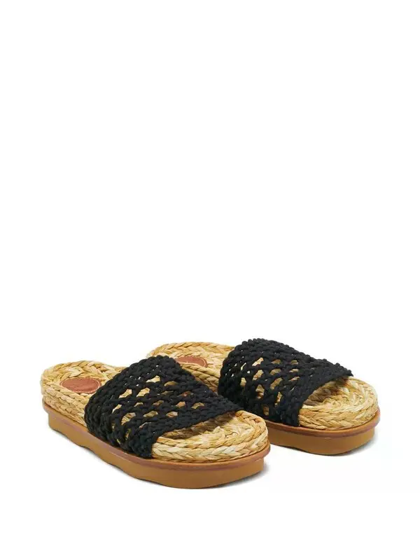 Chloé Crochet Strap Sandals