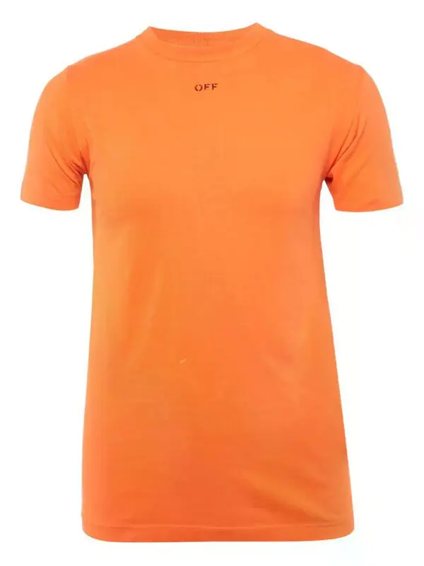 Off-White Logo-print Crew-neck T-shirt