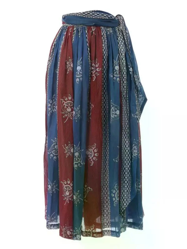 SOULEIADO Patterned Skirt Suit