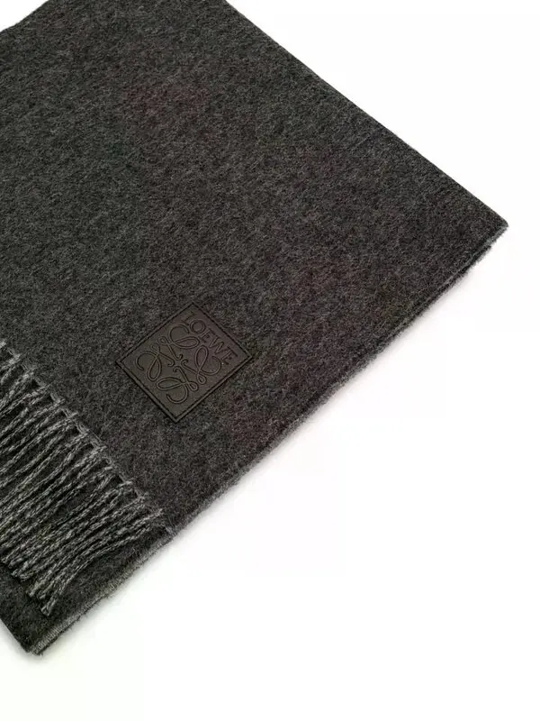 Loewe Logo-patch Scarf