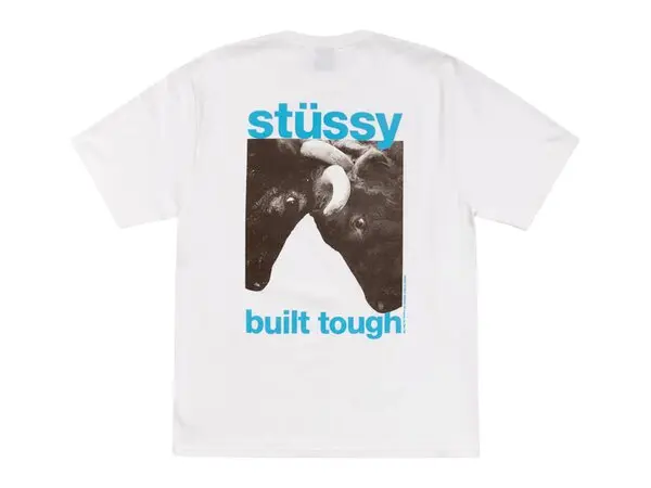 StÜssy Built Tough Tee Shirt - White