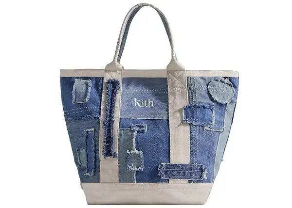 Kith Patchwork Tote - Indigo