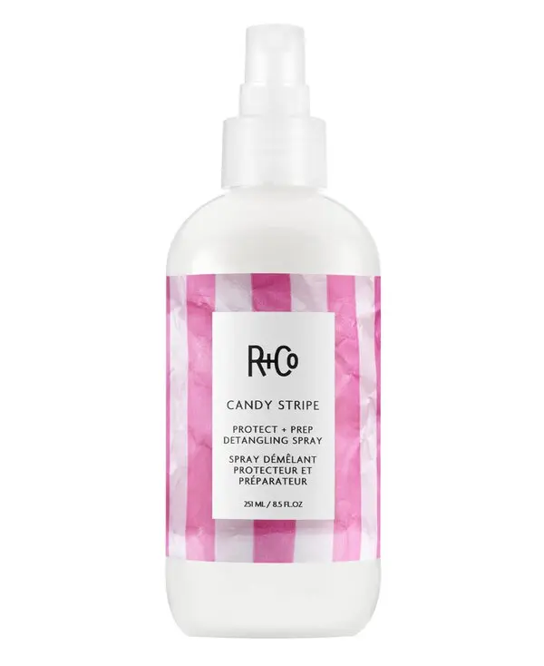 R+Co Candy Stripe Detangling Plus Prep Spray
