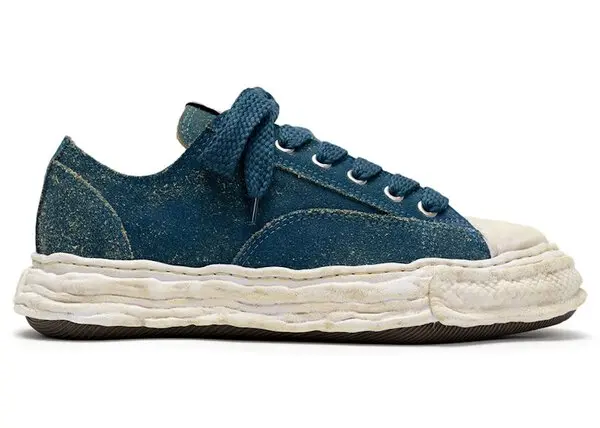Mihara Yasuhiro Peterson Og Sole Vintage Suede Low - Blue