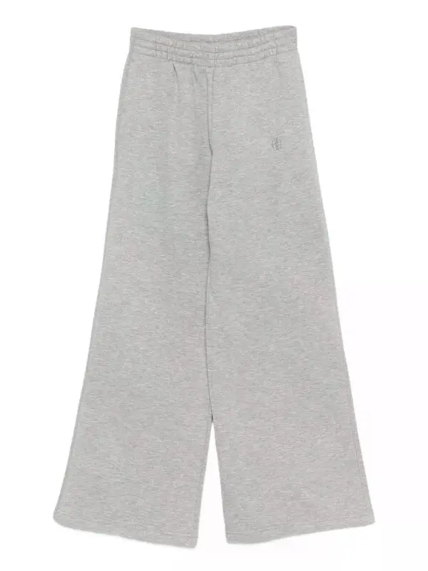 ANINE BING Kacey Logo-detail Track Pants - Grey