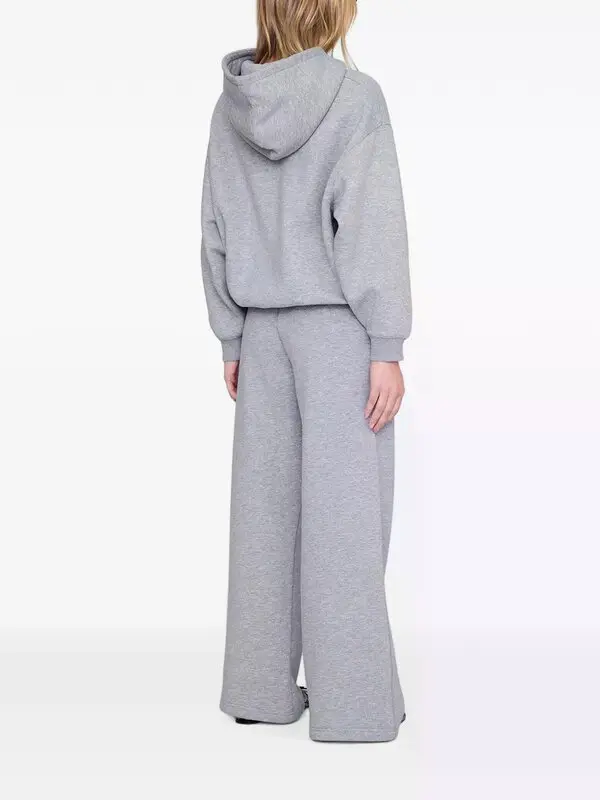 ANINE BING Kacey Logo-detail Track Pants - Grey