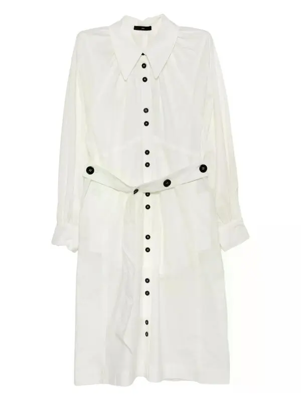 J KOO Cotton Shirt Dress