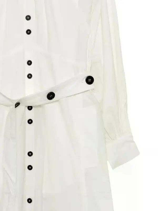 J KOO Cotton Shirt Dress