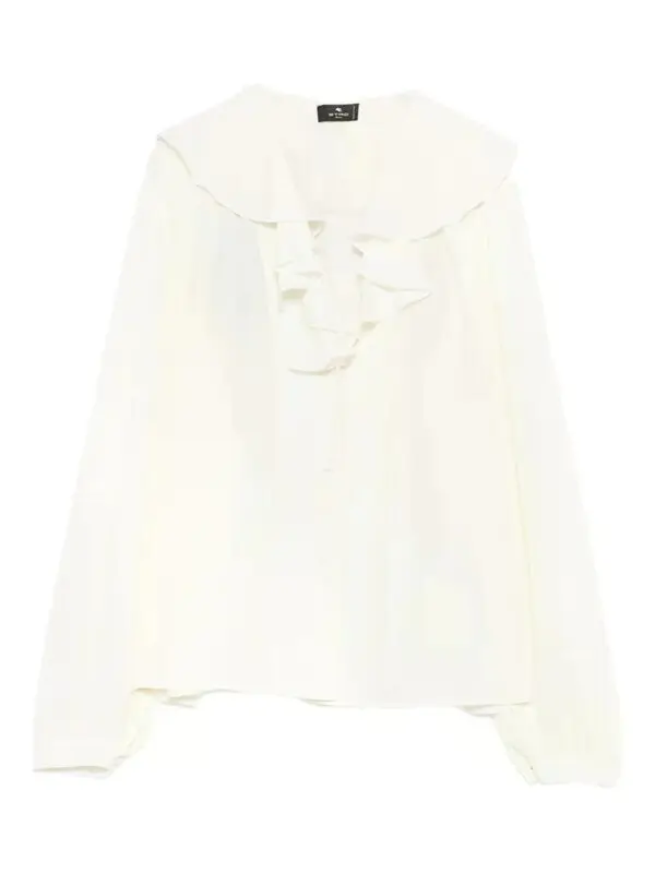 Etro Ruffled-collar Shirt