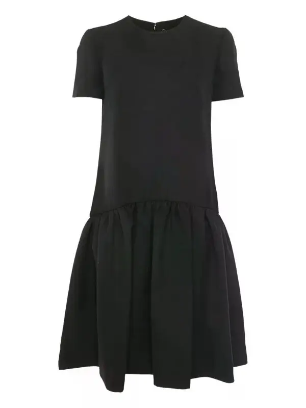 Alexander McQueen Ruffled-hem Midi Dress