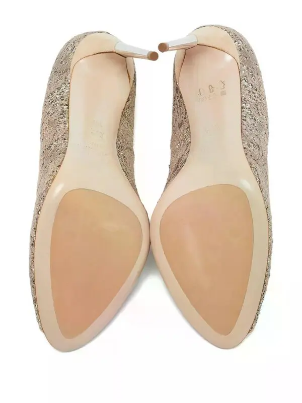 SEBASTIAN TAREK 120mm Glitter-embellished Pumps