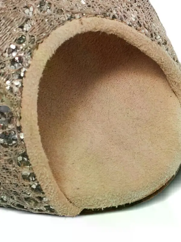 SEBASTIAN TAREK 120mm Glitter-embellished Pumps