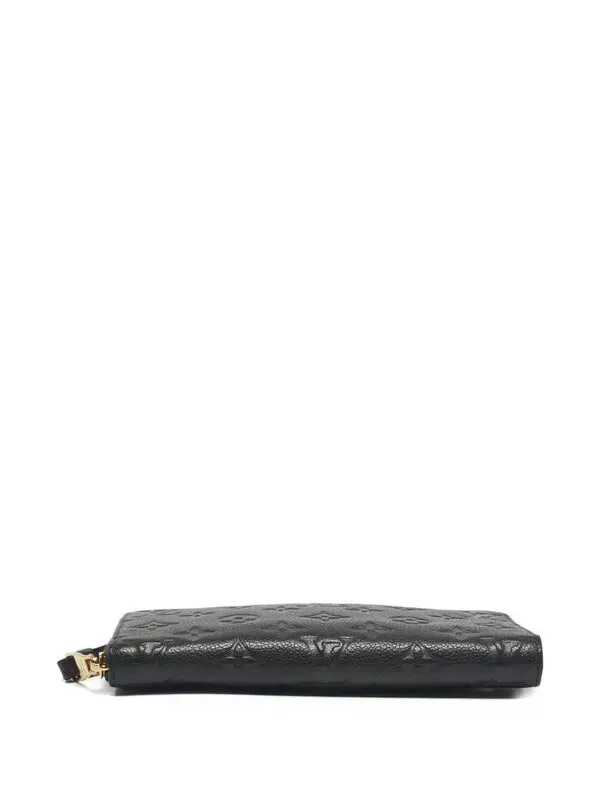 LOUIS VUITTON Zippy Monogram Empreinte Wallet - Blue