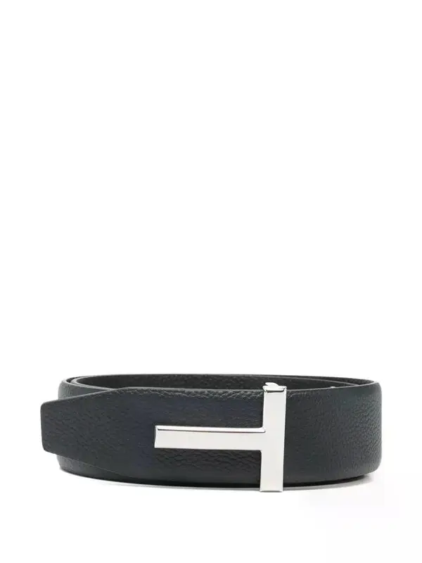 TOM FORD T-bar Belt - Blue
