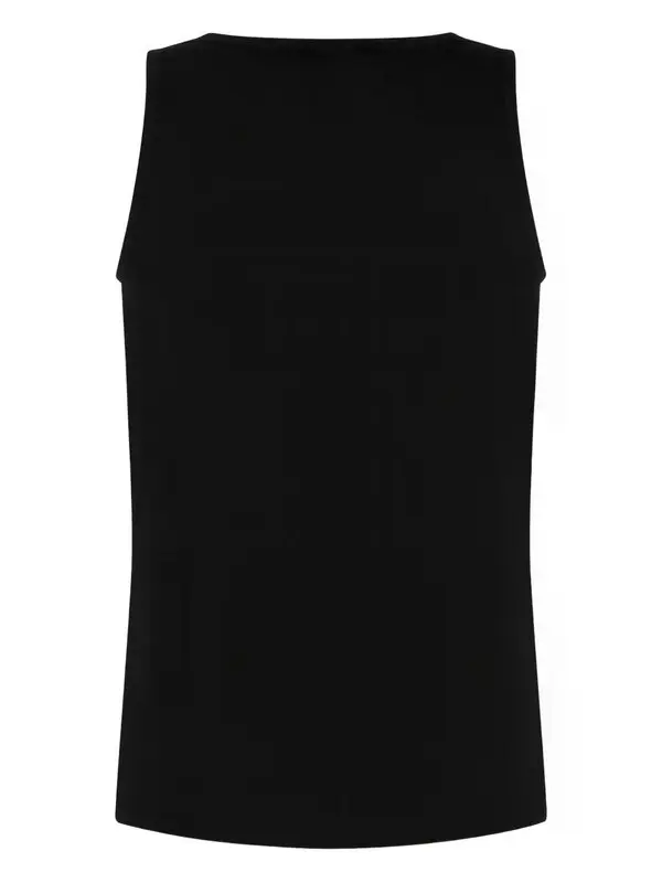 Zegna Crew-neck Sleeveless Top