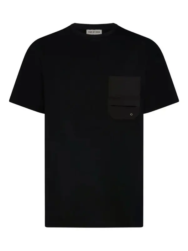STATE OF ORDER Pocket T-shirt - Black