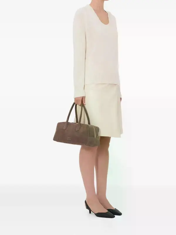 Loulou De Saison U-neck Ribbed Sweater