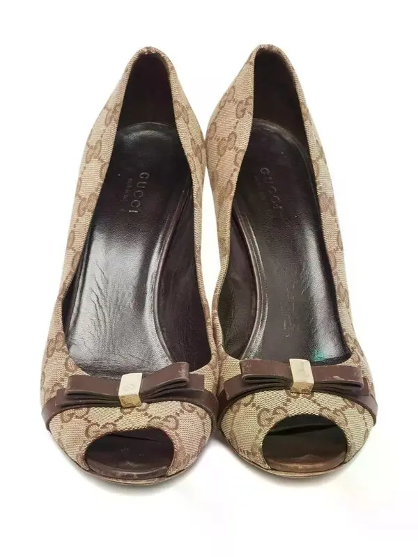 Gucci Canvas Pumps
