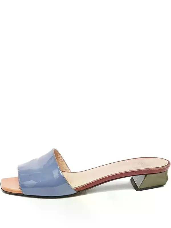 Fendi Patent Leather Sandals