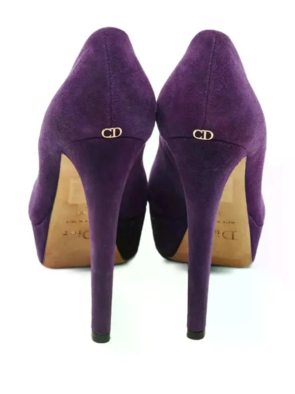Dior Round-toe Platform Pumps