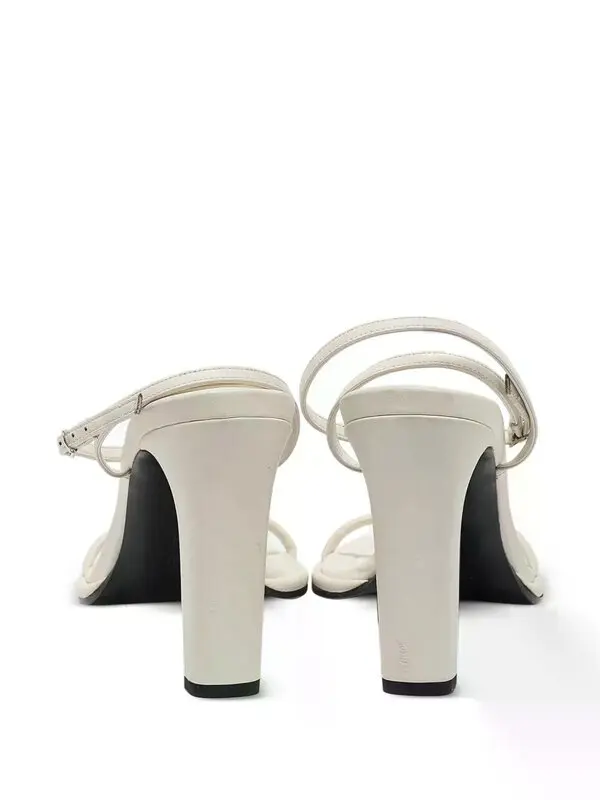THE ROW 100mm Block-heel Square-toe Sandals
