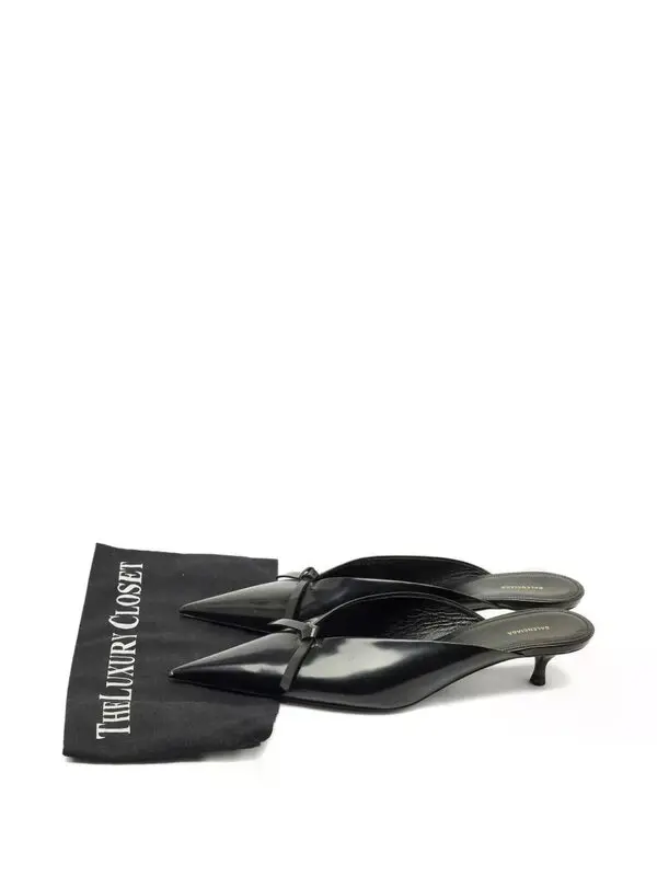 Balenciaga Knife Leather Mules