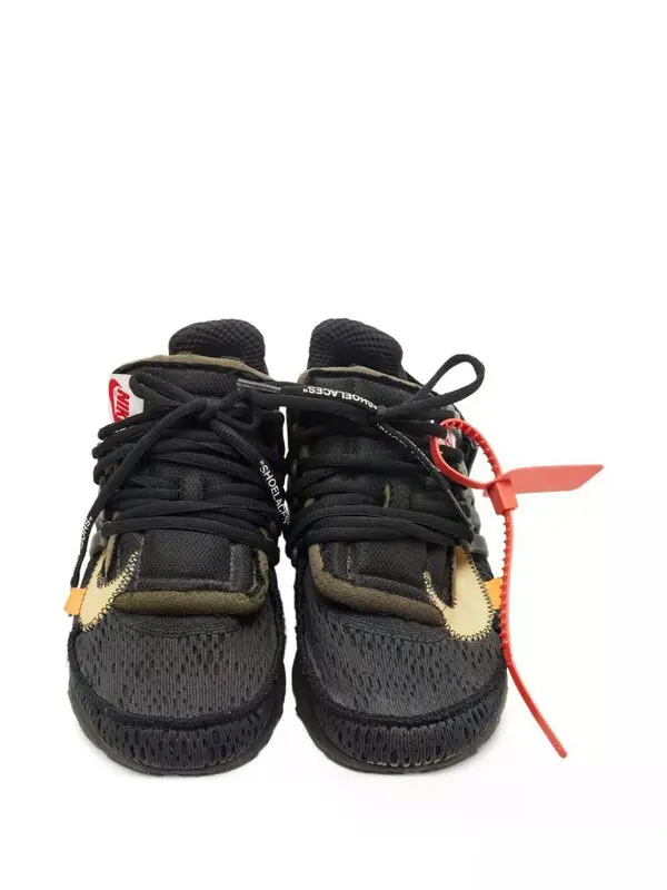 Nike X Off White Air Presto Lace-up Sneakers - Black