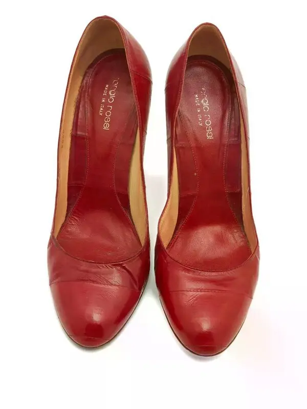 SERGIO ROSSI Eel Leather Pumps