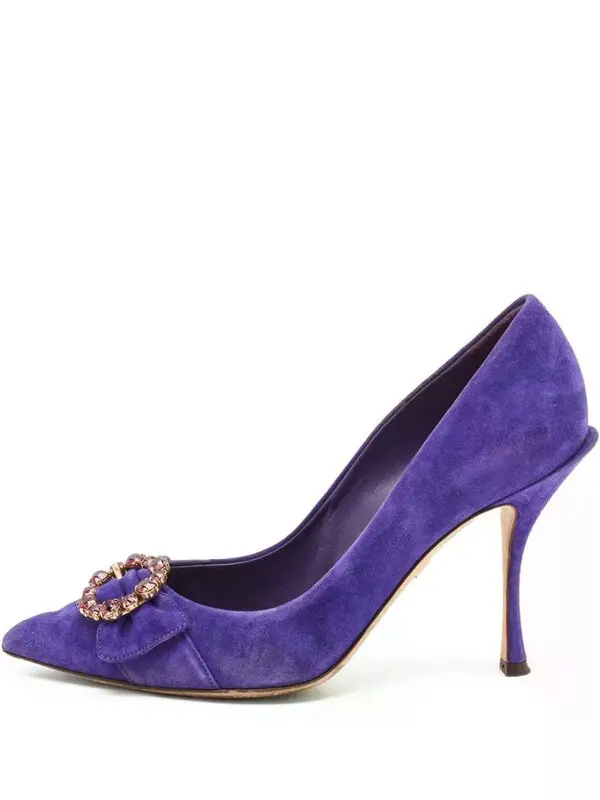Dolce & Gabbana 100mm Suede Pointed-toe Pumps