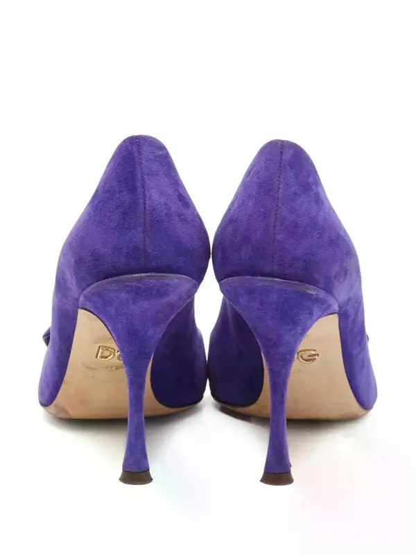 Dolce & Gabbana 100mm Suede Pointed-toe Pumps