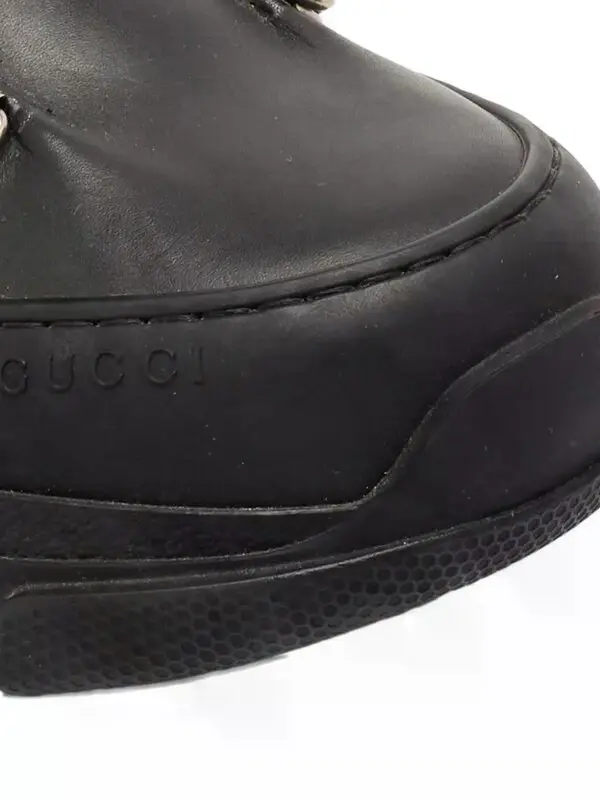 Gucci Flashtrek Chunky Shearling Ankle Boots