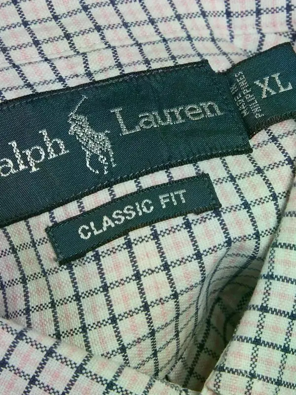 Polo Ralph Lauren Checked Cotton Shirt - White