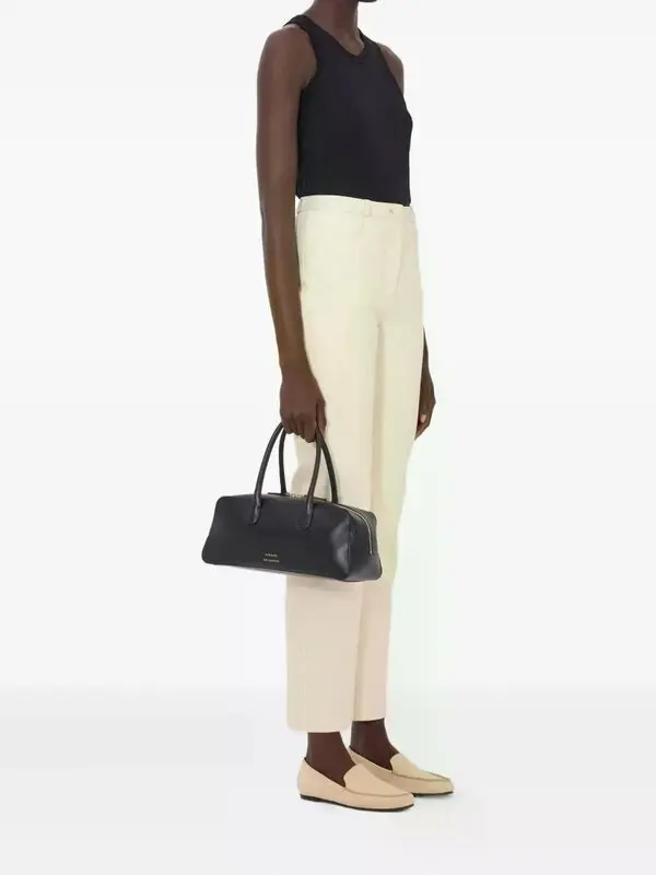 Loulou De Saison Straight Leg Lambskin Trousers
