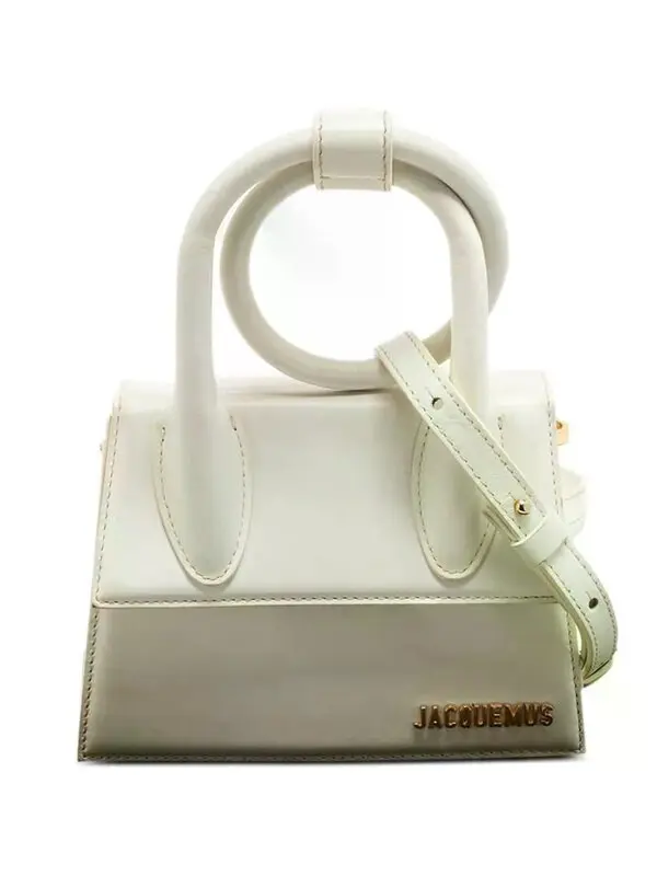 Jacquemus Leather Logo Tote